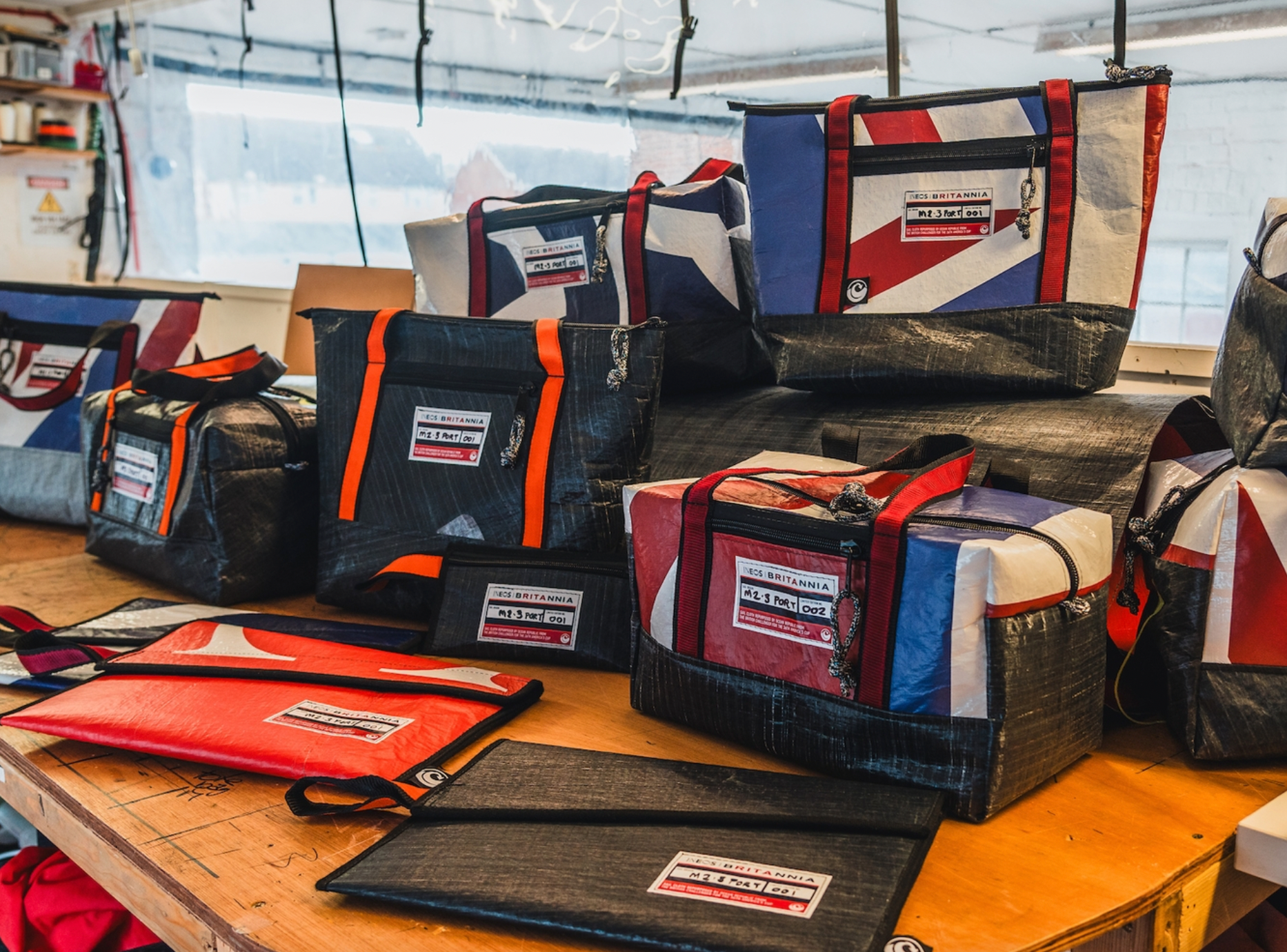INEOS Britannia upcycles old sails in time for 37th America's Cup ...